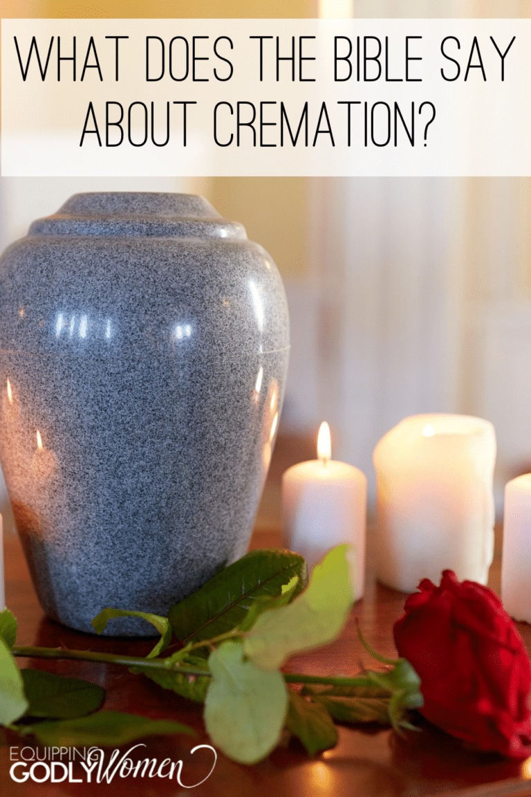 What Does the Bible Say About Cremation?